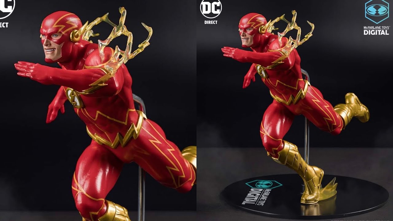 New McFarlane toys the flash diorama statue revealed preorder info ...