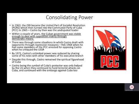 Castro's Consolidation and Maintenance of Power 1959-1962 (Part 1 ...