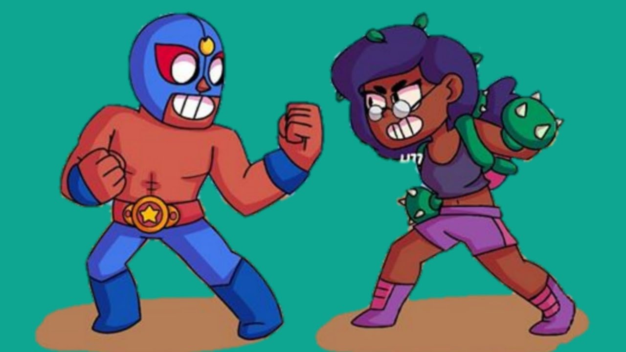 Rosa vs El Primo (Brawl Stars) - YouTube