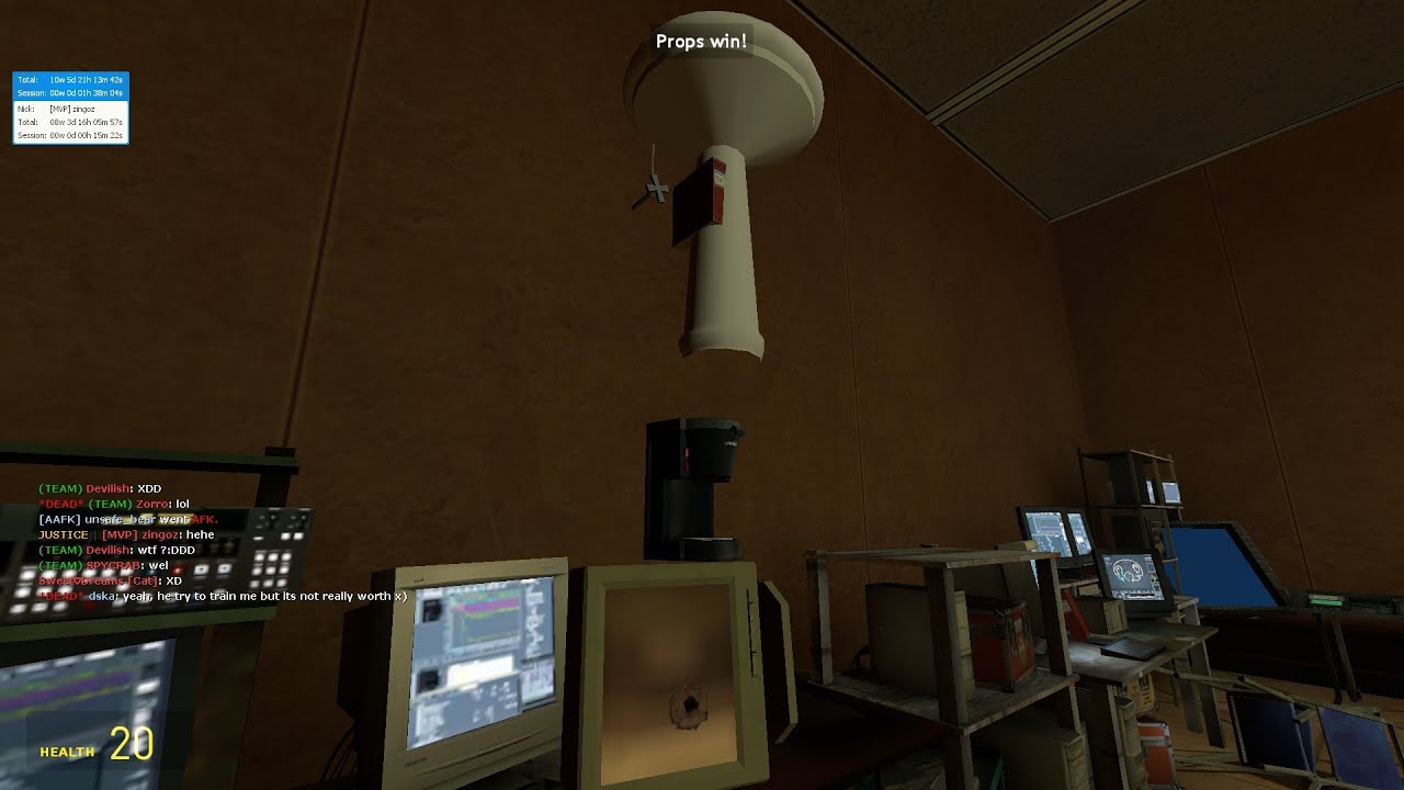 Ninja sink and loud taunts - Prop Hunt - YouTube
