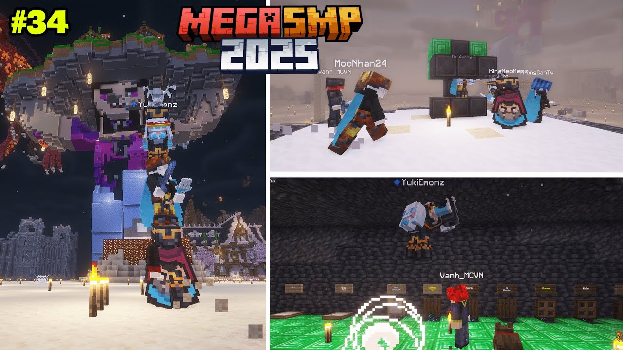 Trước Khi Mọi Thứ Kết Thúc || Minecraft Mega SMP 2025 Tập 34 - YouTube