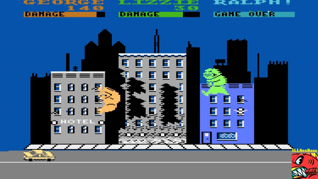 Rampage [ATARI 8-BIT] 2,180 - YouTube