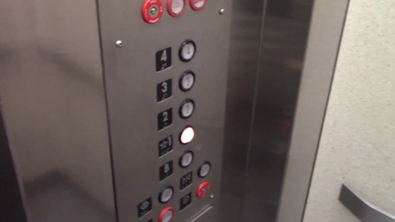 Montgomery Kone Traction Elevator @ UIUC Kinley Hall in Urbana, IL - YouTube