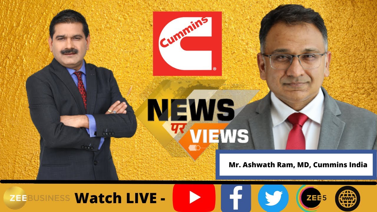News Par Views : Anil Singhvi in Talk With Mr. Ashwath Ram, MD, Cummins ...