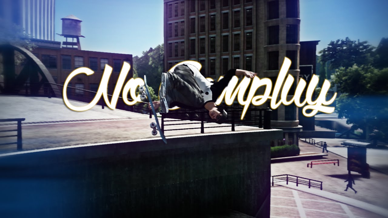 No Comply S.K.A.T.E. w/ Baller (Goofy) - YouTube