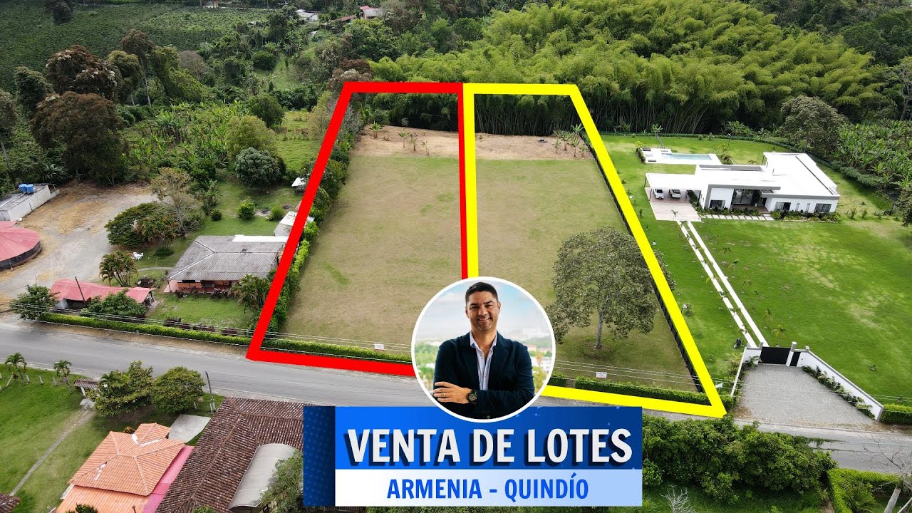 VENTA DE HERMOSOS LOTES CAMPESTRE EN ARMENIA, QUINDÍO, COLOMBIA - YouTube