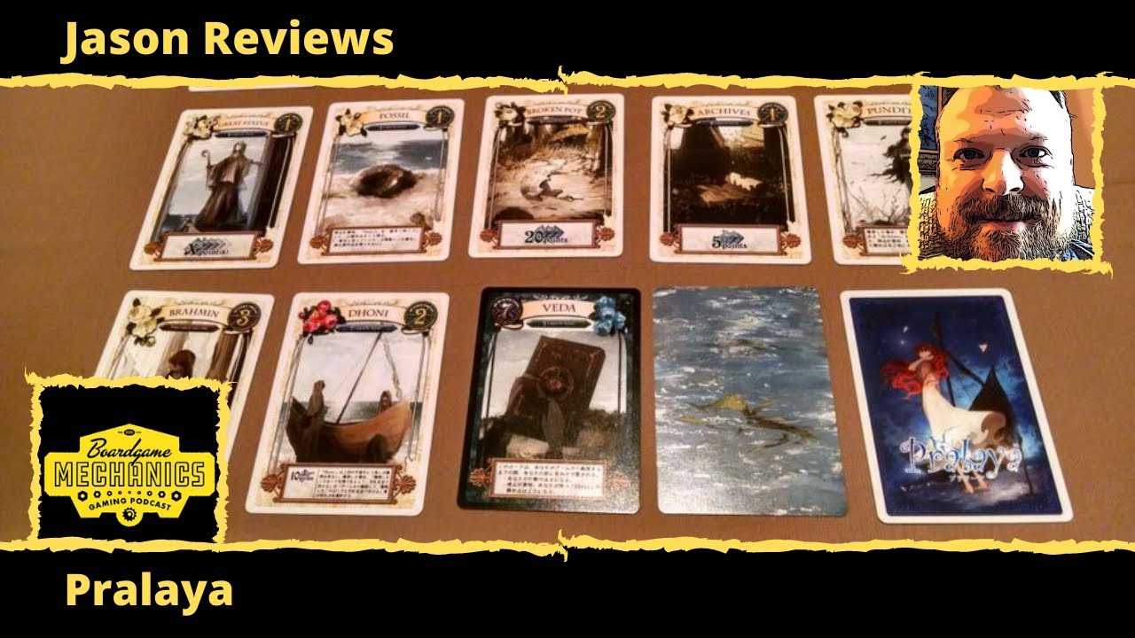 Jason's Board Game Diagnostics of Pralaya - YouTube