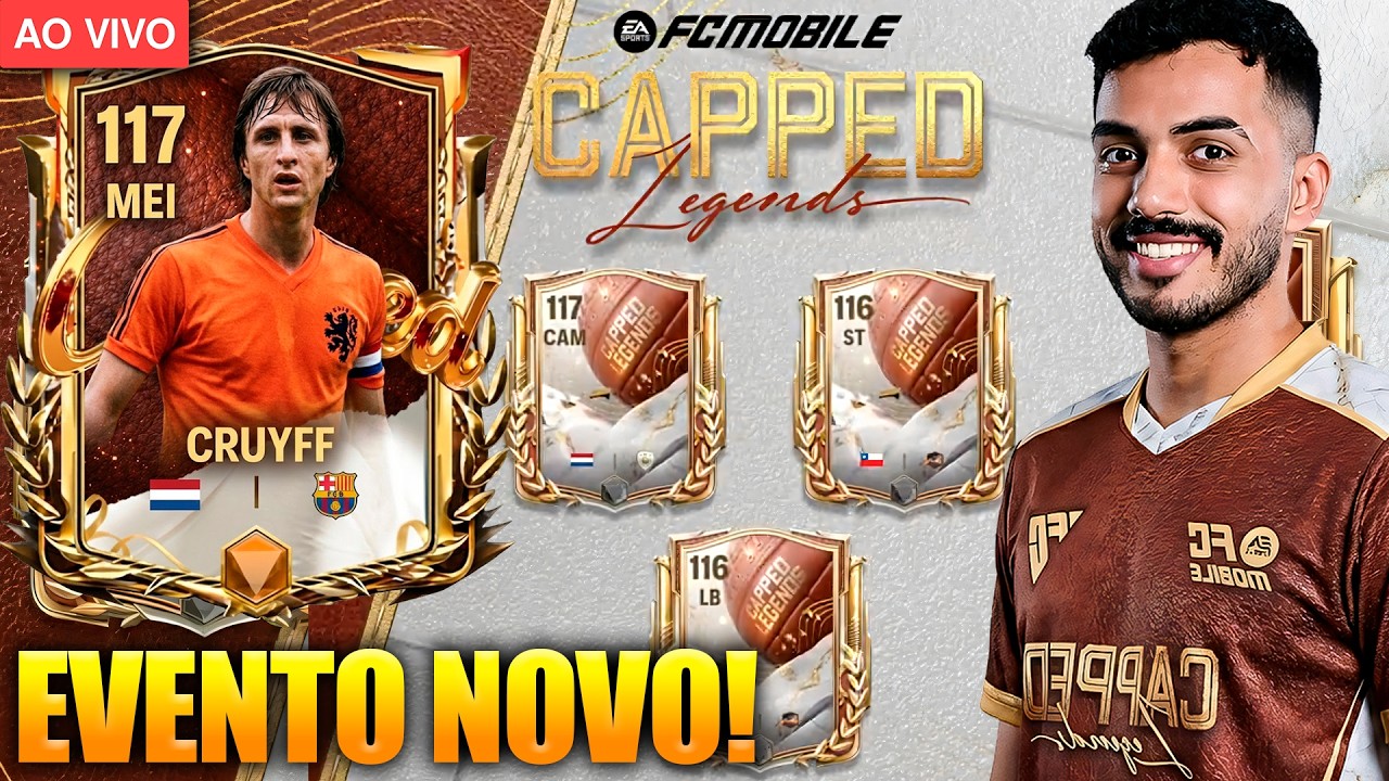 OFICIAL! 🚨 REVELAÇÃO do NOVO EVENTO: CAPPED LEGENDS no FC MOBILE - YouTube