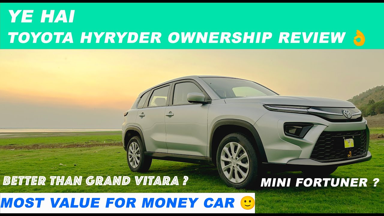 Toyota Urban Cruiser Hyryder Base Model Review By owner after 1 month ...