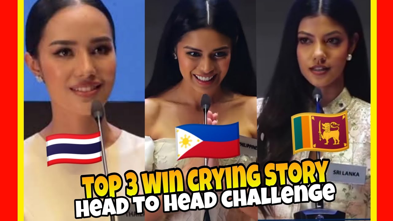 MISS WORLD 2025! TOP 3 CRYING STORY WINNER! Congratulations Sri Lanka🇱🇰 ...