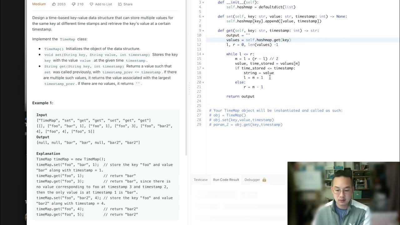 Time Based Key-Value Store - Neetcode150 Series: (51 of 150) Leetcode - YouTube
