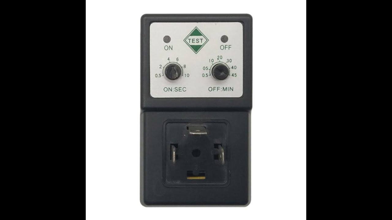 Water Solenoid Valve Digital Electric Cyclic Timer Switch For Air ...