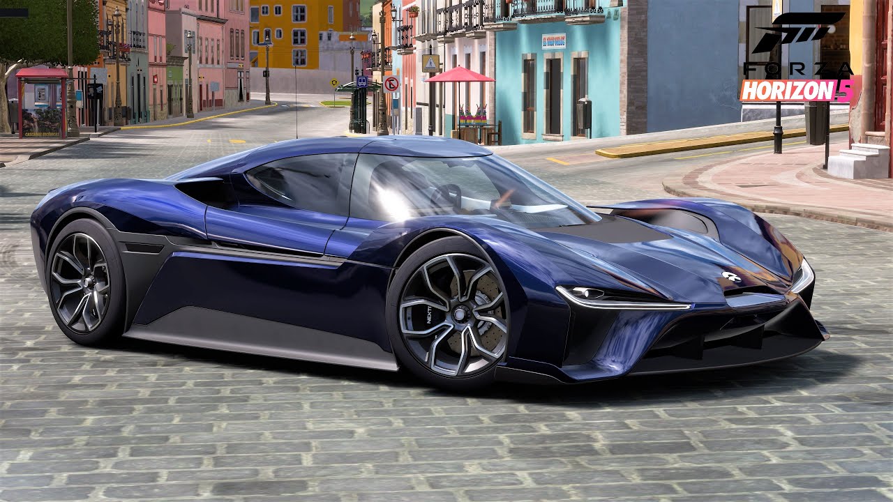 Forza Horizon 5 - NIO EP9 First Look Gameplay - YouTube