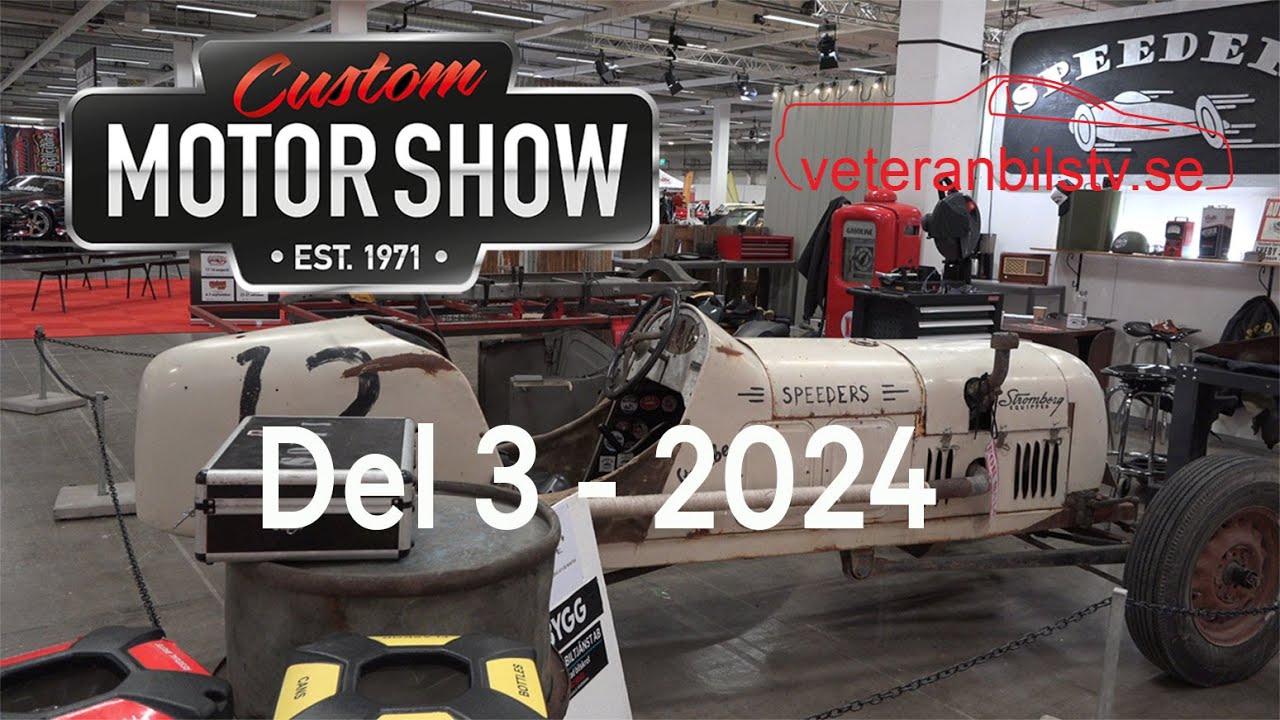 Custom Motor Show 2024 Del 3 - YouTube