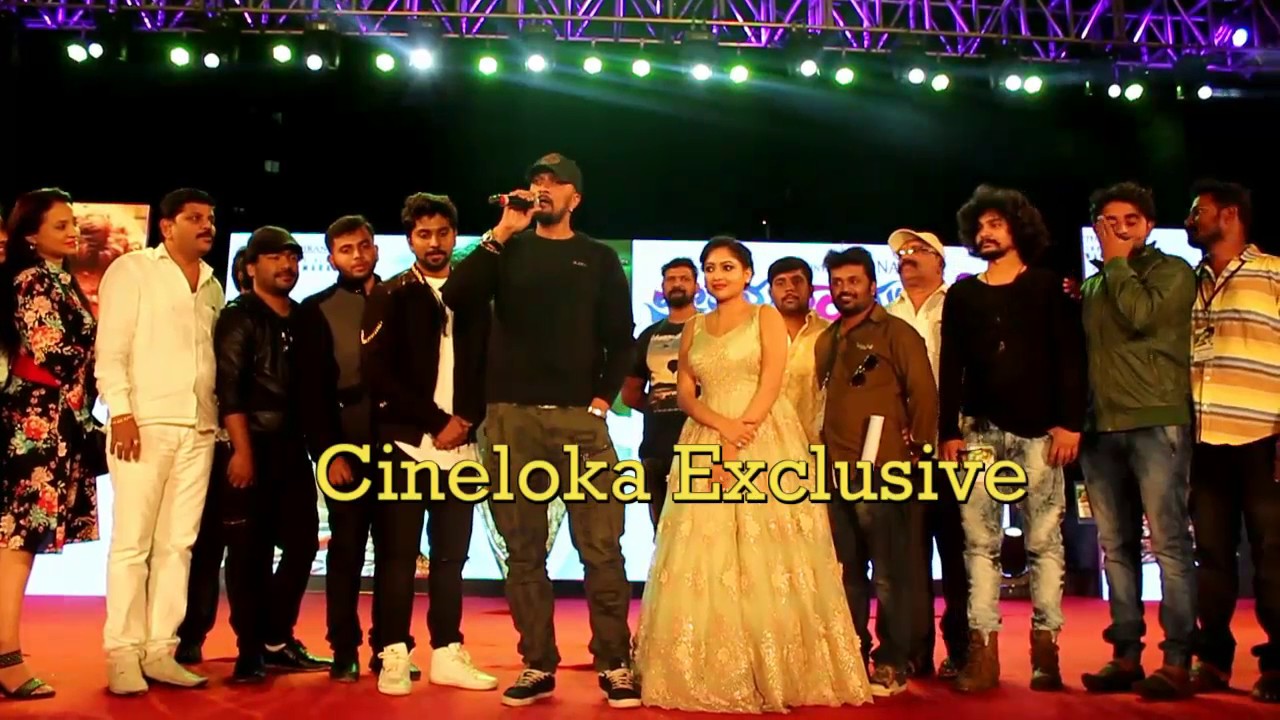 Kiccha Sudeep Singing DEVARE SONG of HEBBULI in ORION MALL - YouTube