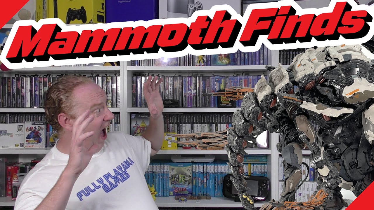 Some Mammoth New Additions to the Collection - Video Game Hunting - YouTube