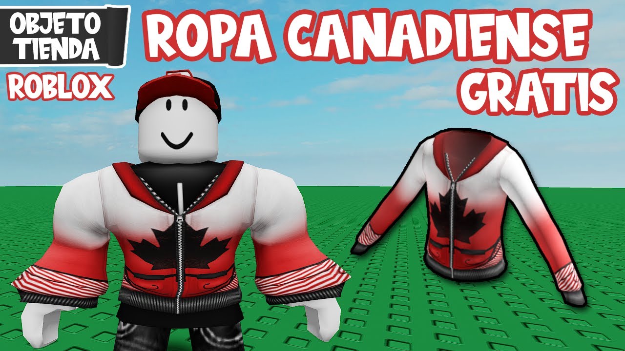 CÓMO CONSEGUIR CHAQUETA de CANADÁ GRATIS en ROBLOX - YouTube
