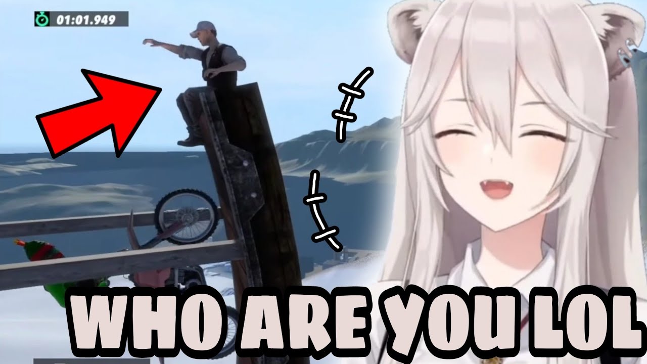 Botan Lost Her Cool And Burst To Laugh After Seeing A Oldman [Trials ...
