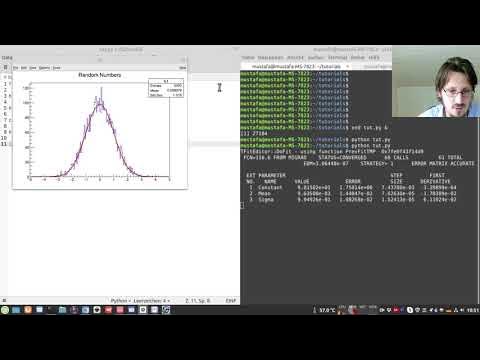 CERN ROOT Tutorial 28: Using ROOT in Python with PyROOT - YouTube