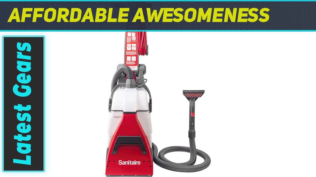 Sanitaire SC6100A: The Ultimate Carpet Cleaner - YouTube