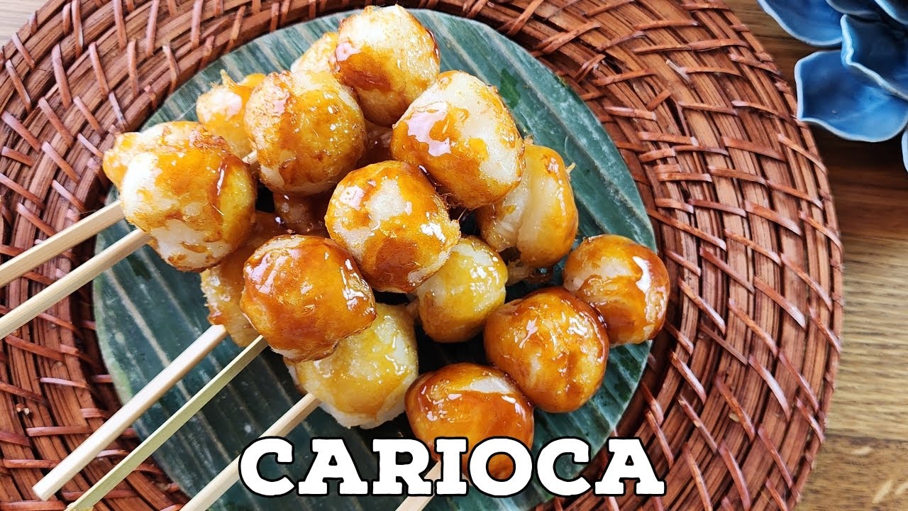 CARIOCA Filipino Sweet Rice Balls Recipe - YouTube