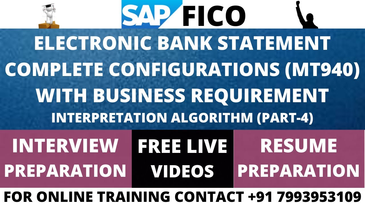 ELECTRONIC BANK STATEMENT COMPLETE CONFIGURATIONS (MT940) UPLOADING ...