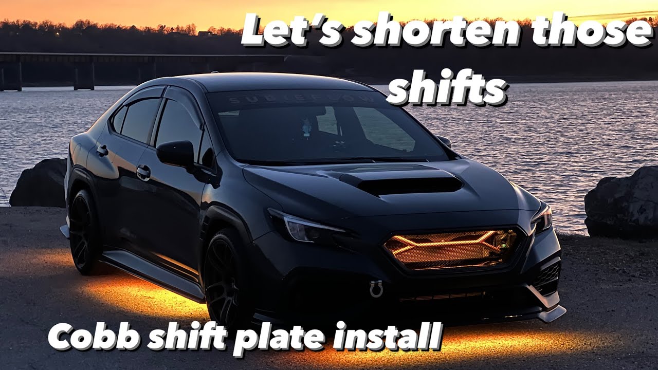 2022 Subaru WRX - Cobb Shift Plate Install - YouTube