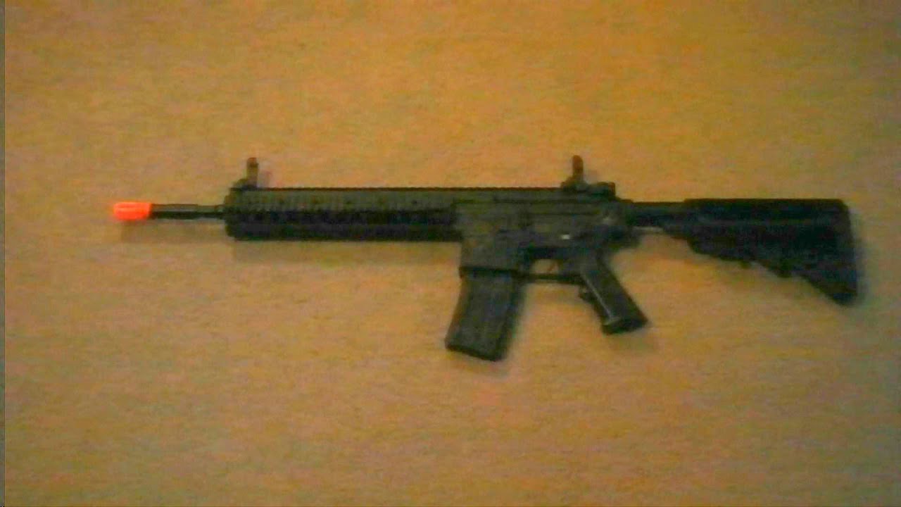 Echo1 Stag 15 M8a3 Airsoft Assault Rifle Review - YouTube