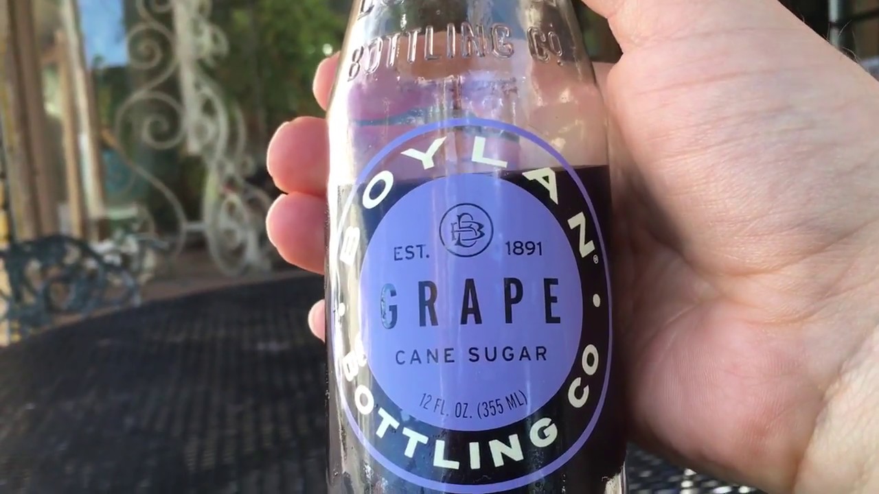 Werby’s Soda Review: Boylan Bottling Co. Grape. - YouTube