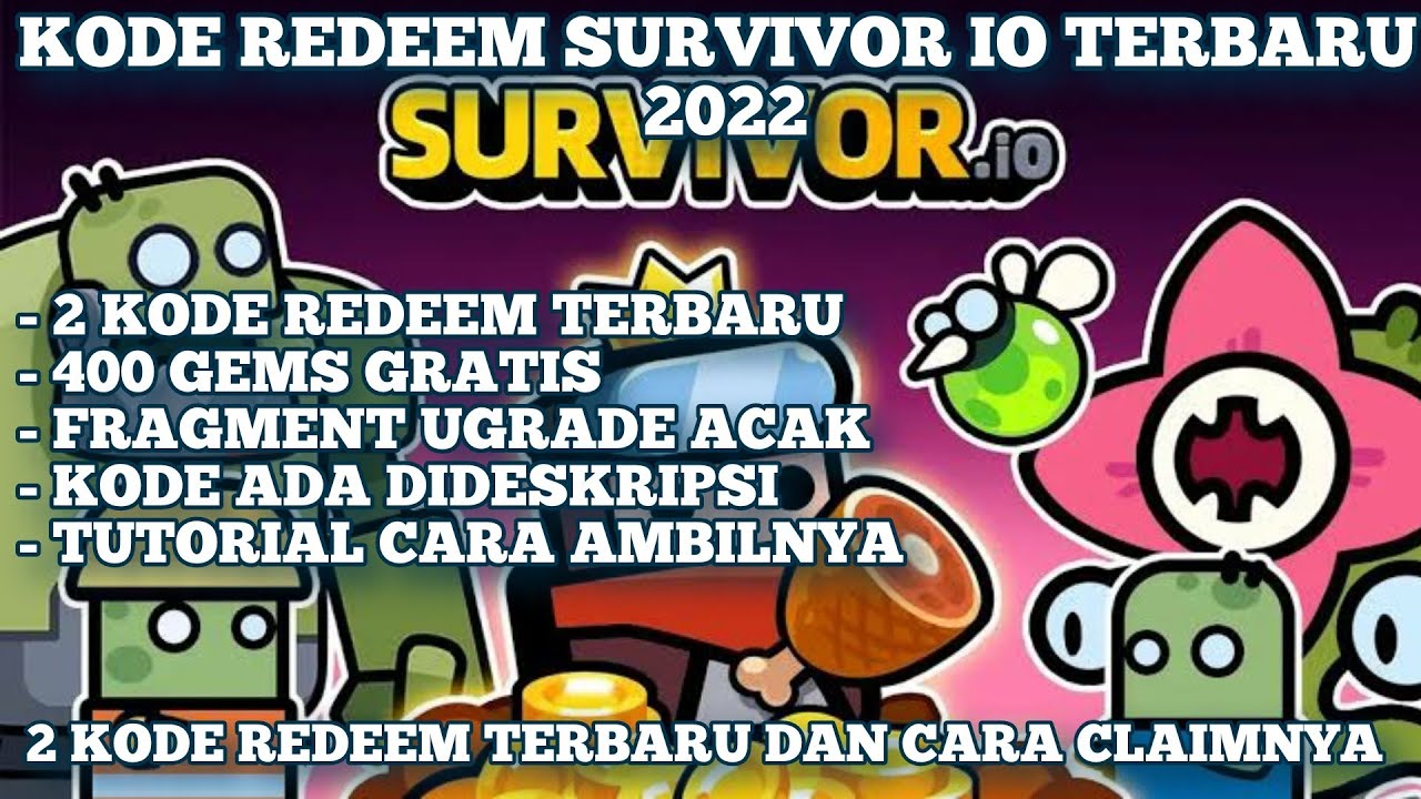 Kode Redeem Survivor.io Terbaru 2022 ! Redeem Code | Gift Code Survivor.io - YouTube