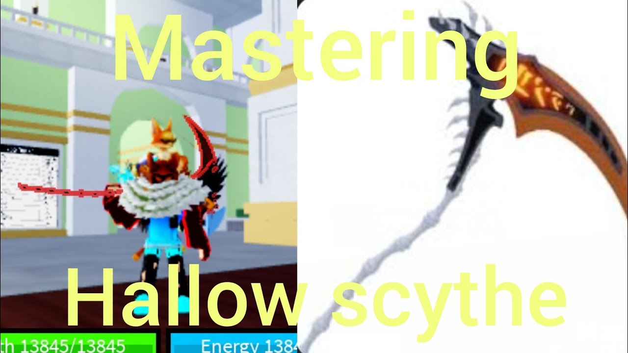 Mastering the Hallow scythe in roblox - YouTube
