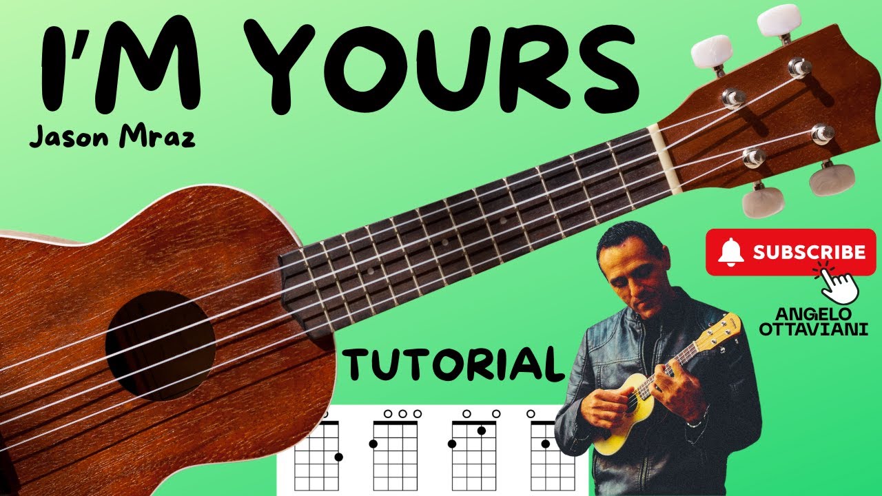 I'm Yours - Jason Mraz - Ukulele Tutorial - YouTube