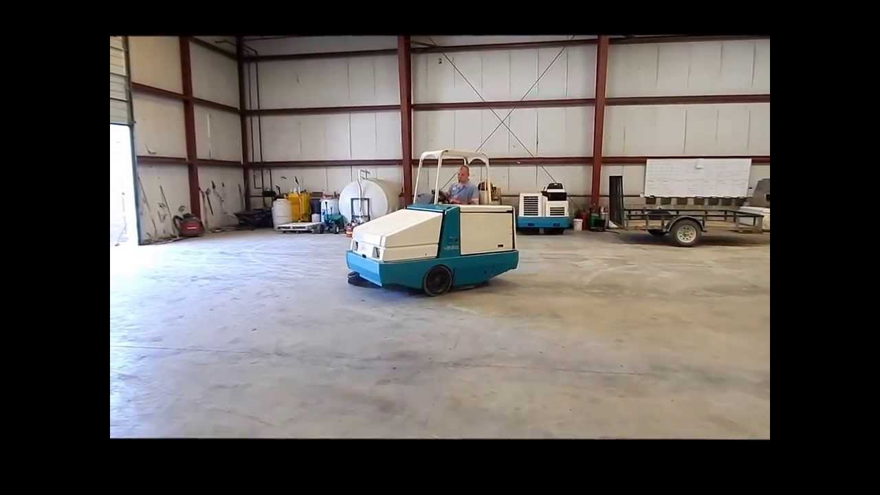 Tennant 6550 power sweeper for sale | sold at auction August 7, 2013 ...