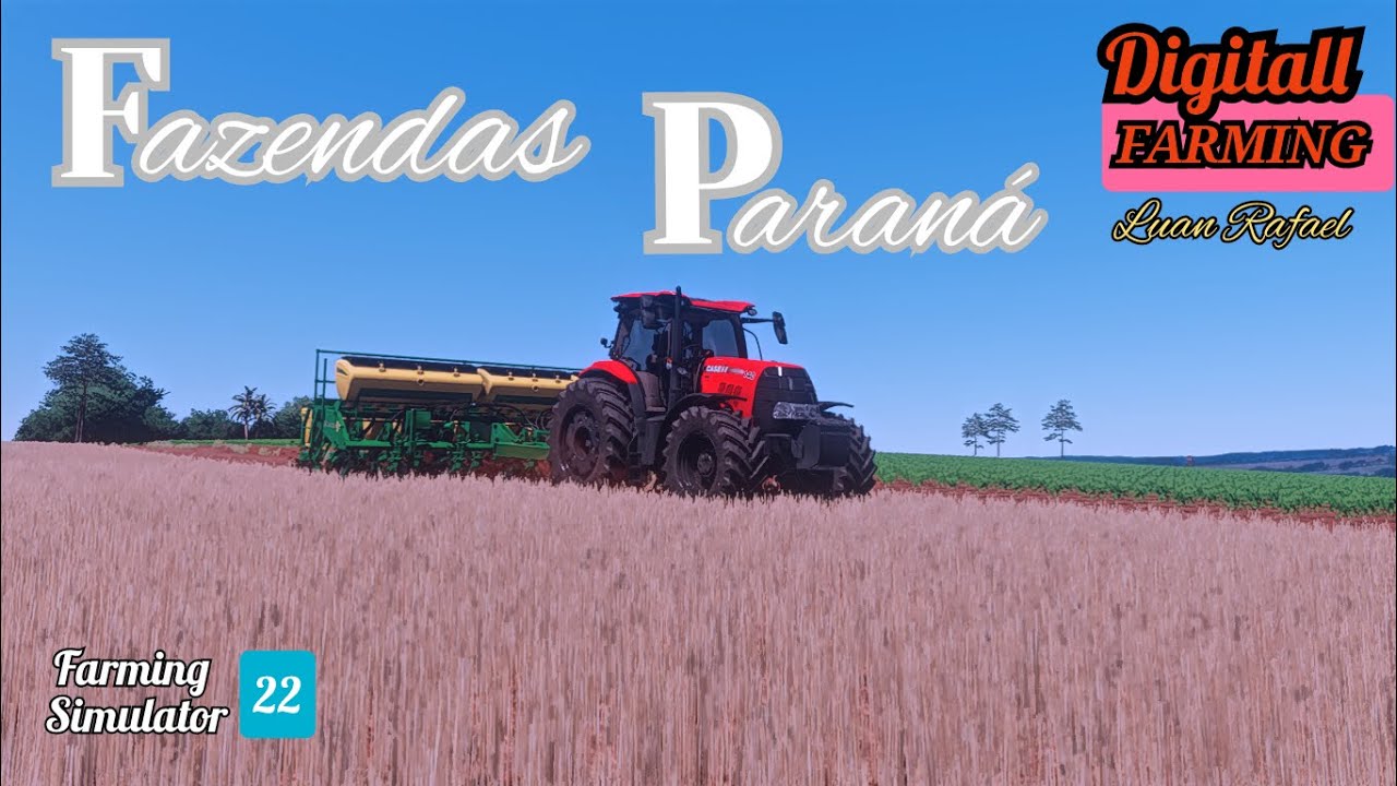 FAZENDAS PARANA - BORA TESTAR ESSE MAPA - FARMING SIMULATOR 22 - YouTube