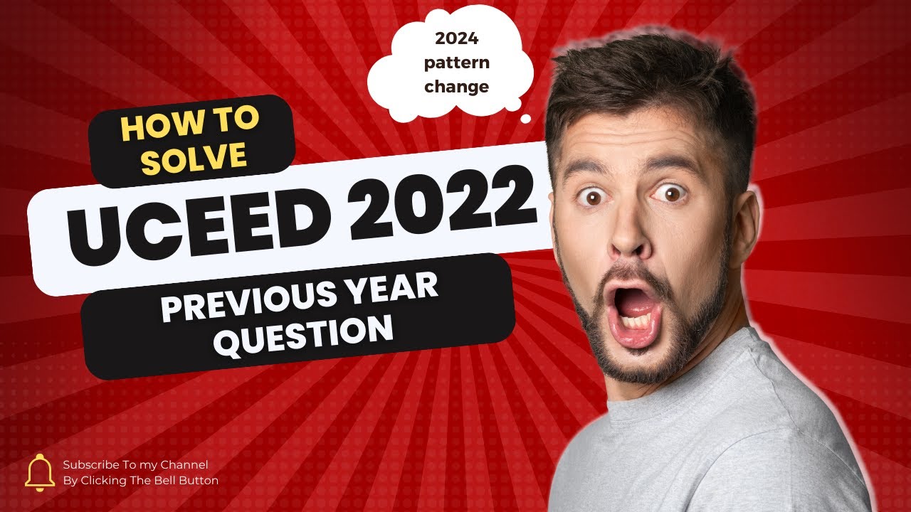 UCEED previous year question solving, uceed 2022 pyq, uceed 2024,uceed ...