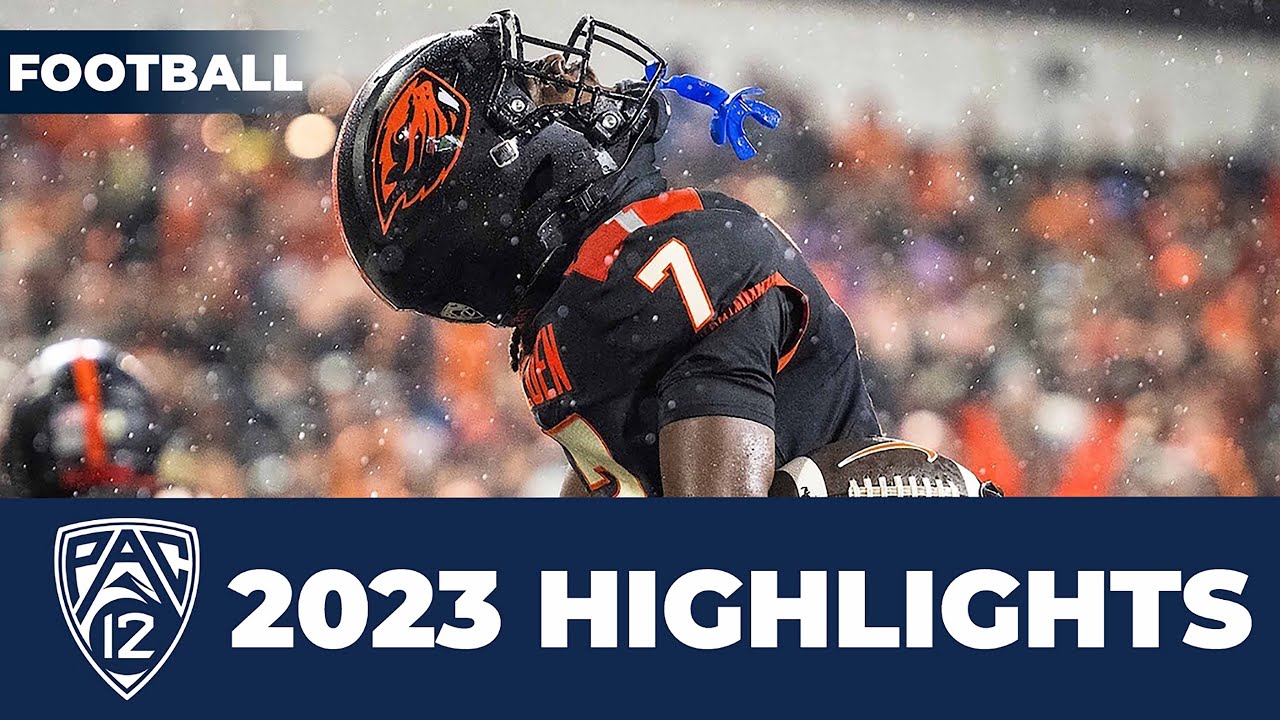 Highlights from Oregon State football in 2023 | Pac-12 Football ...