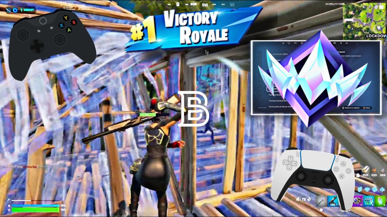*KING* OF CONTROLLER! 👑 + *NEW* BEST Controller Settings For Fortnite ...