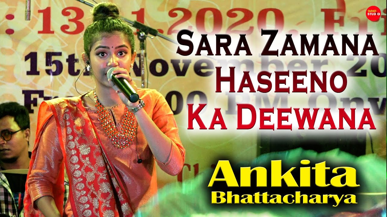 Sara Zamana Haseeno Ka Deewana || Yaarana 1981 Songs || Cover By-Ankita Bhattacharya - YouTube