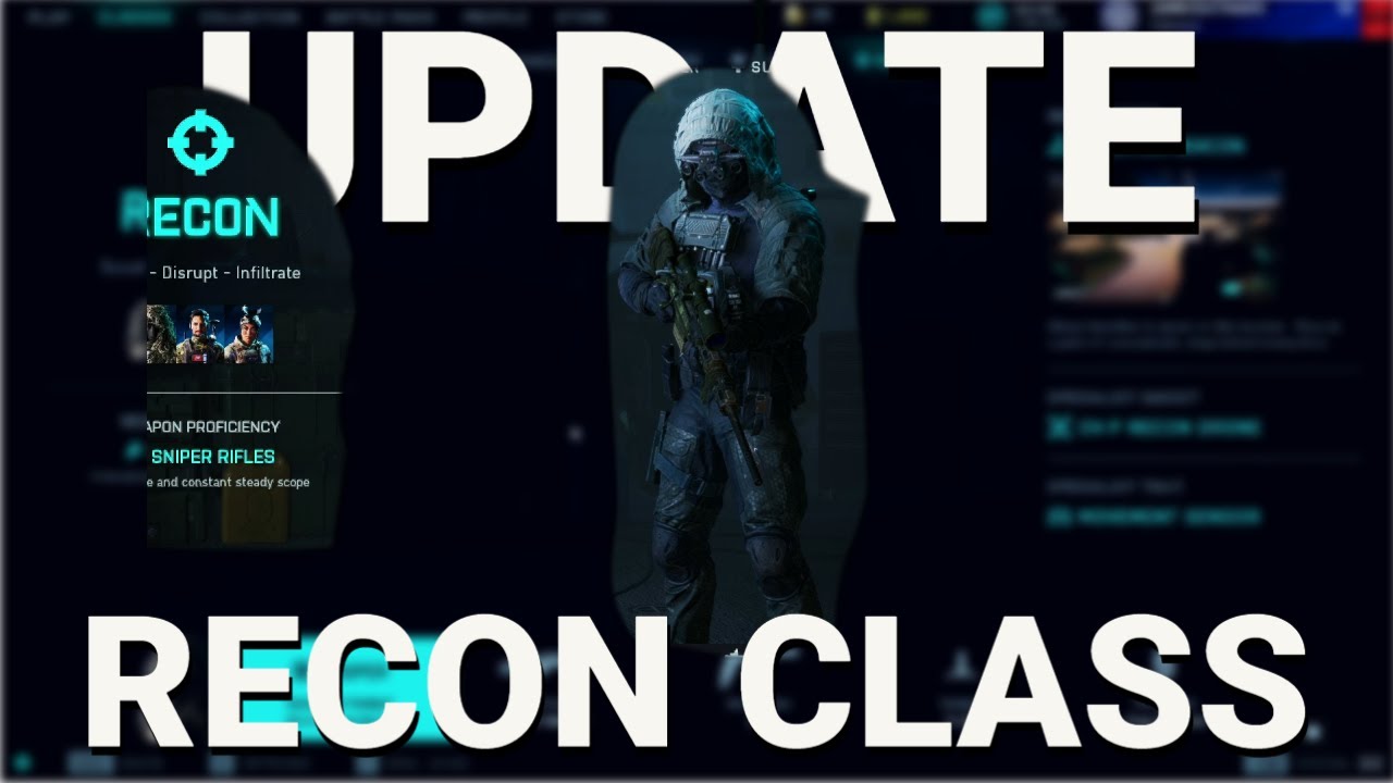Battlefield 2042 Update 3.2 Recon Class! Gameplay And Impressions... # ...