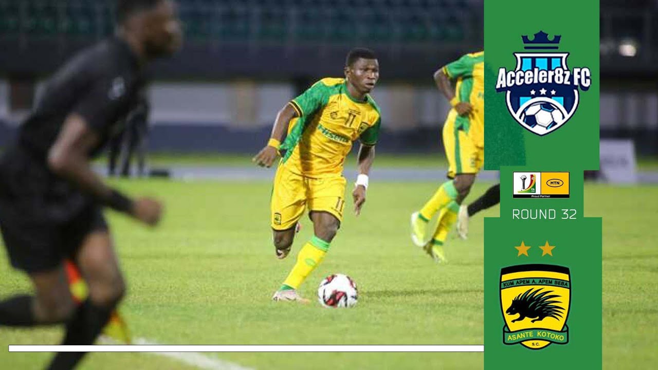 Asante Kotoko Vs Acceler8z FC || MTN FA CUP - YouTube