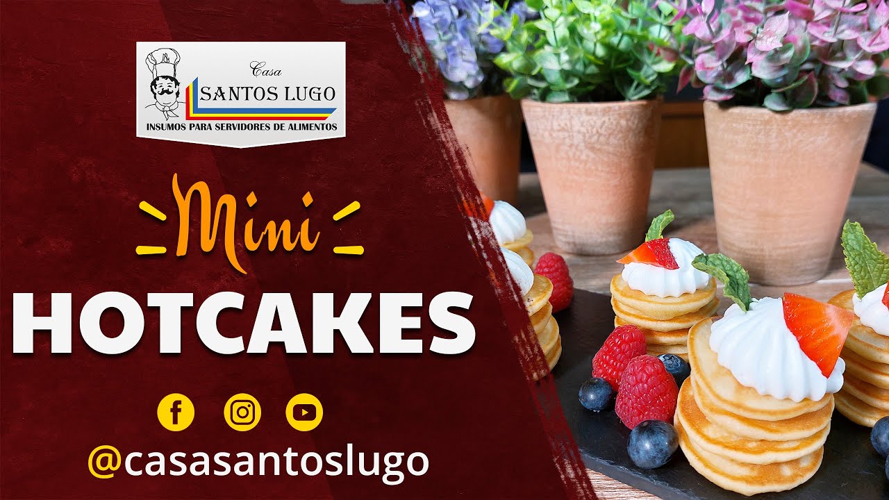 RECETA FÁCIL DE MINI HOTCAKES 🥞⭐ - YouTube