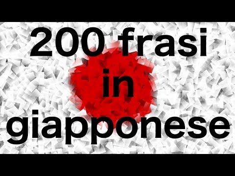 Impara il giapponese: 200 frasi in giapponese