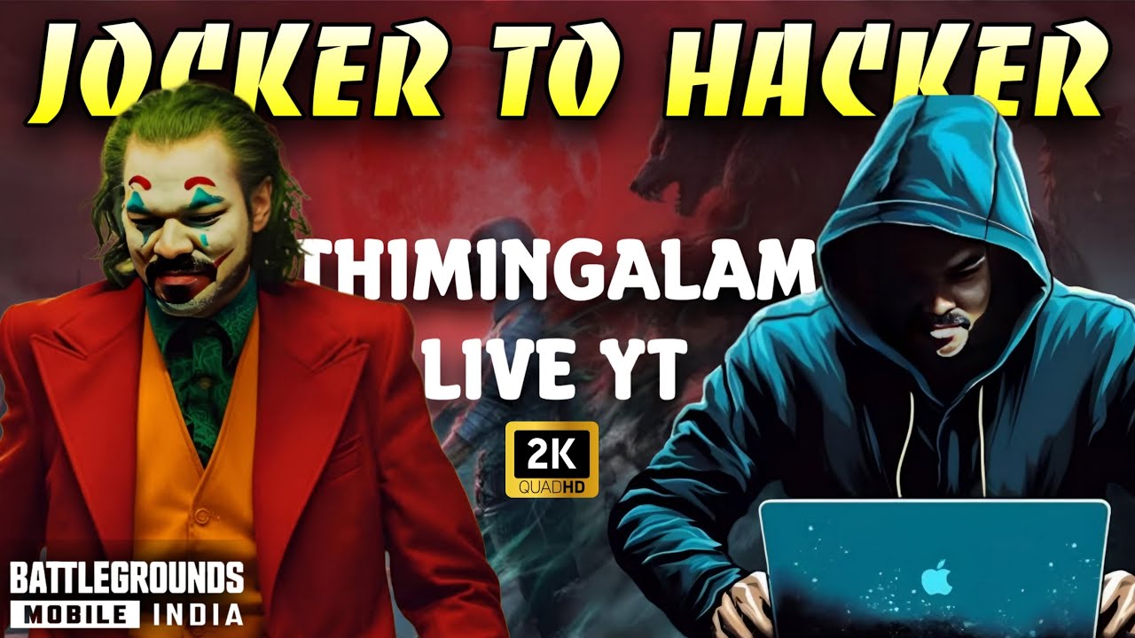 🔴Live in 2K | Hacker Thimingalam is Here | Thimingalam LiveYT | BGMI ...