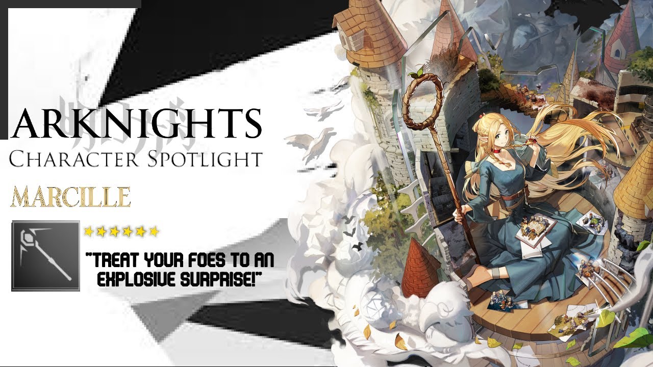 Marcille's Magical Maladies | Arknights Operator Review #14 Marcille ...
