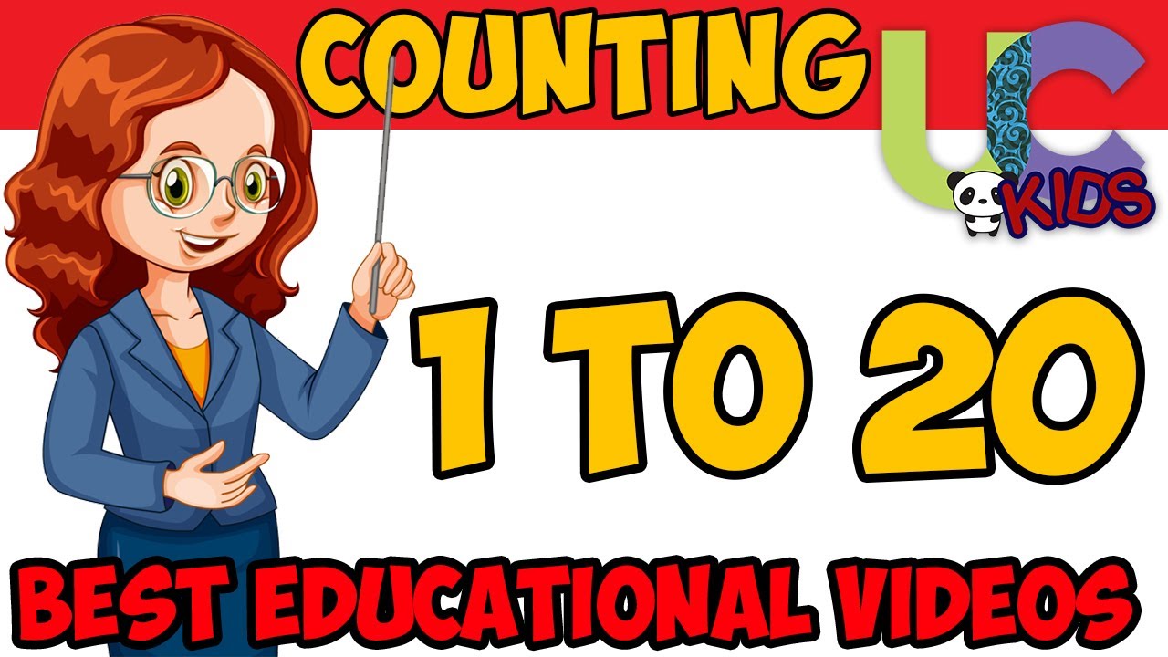 Counting 1-20 for children | Counting to 20 | Kindergarten number ...