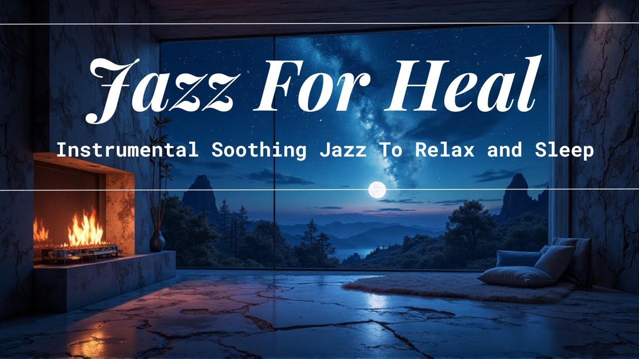 Sooth and Calming Instrumental Jazz Music To Relax and Sleep Fast # ...