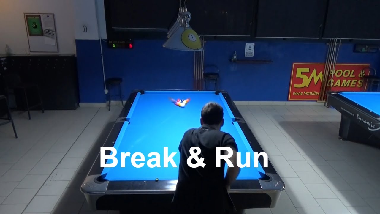 10-Ball Break and Run - Work out session - Pool Billiard & Practice ...