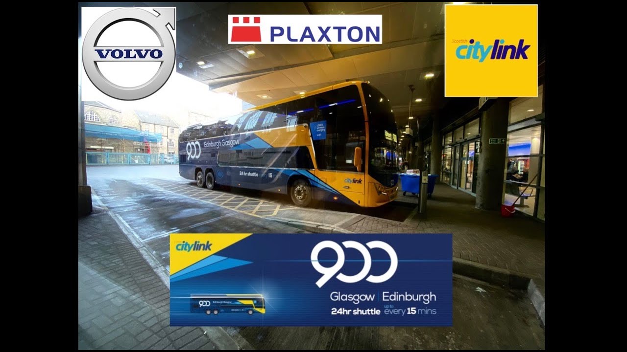 [Scottish Citylink: 900 Glasgow to Edinburgh] Plaxton Panorama/ Volvo ...