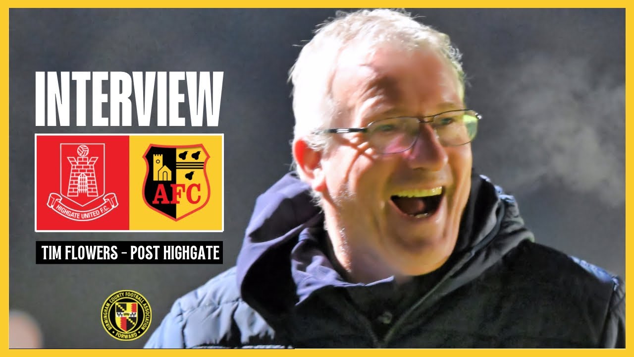 INTERVIEW | Tim Flowers reflects on Highgate United victory - YouTube