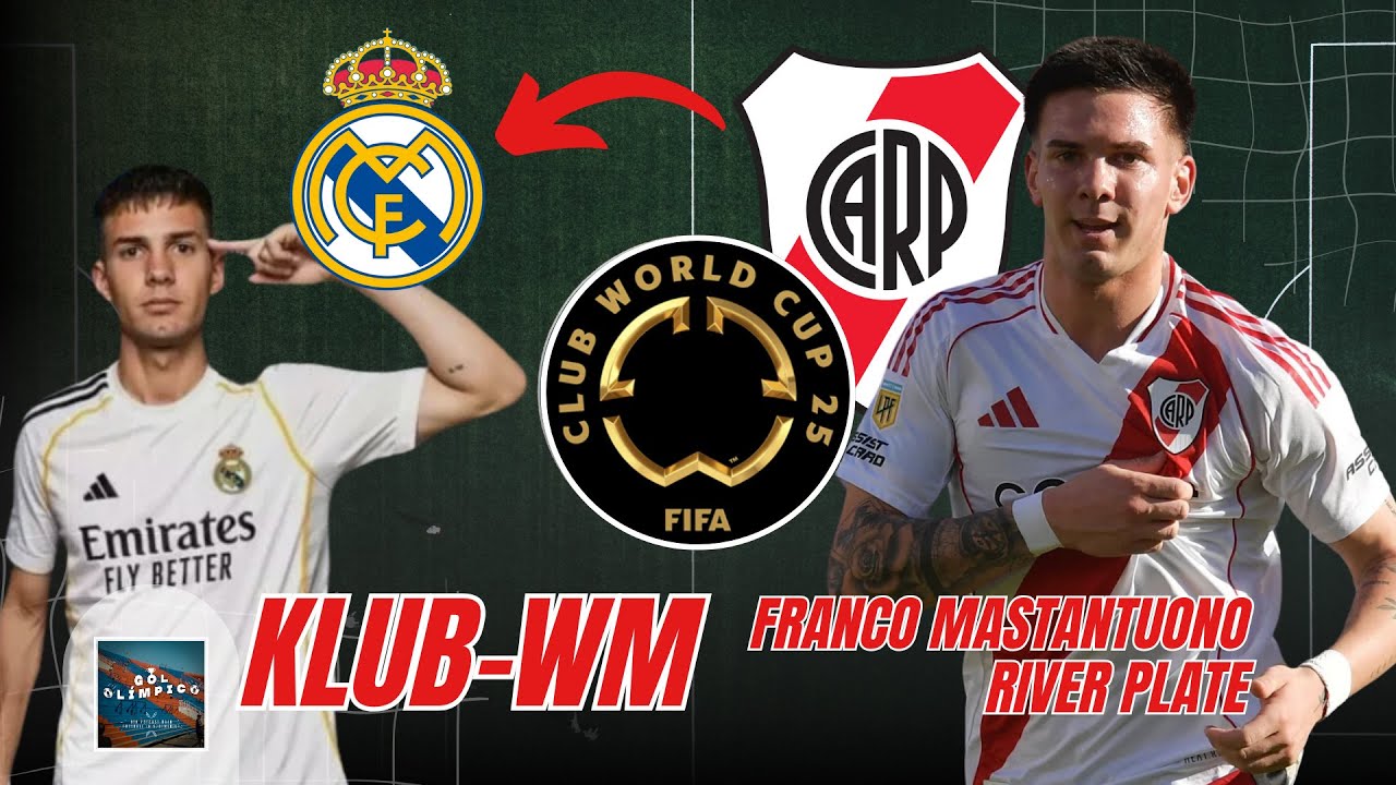Klub-WM: Franco Mastantuono – Von River Plate zu Real Madrid - YouTube